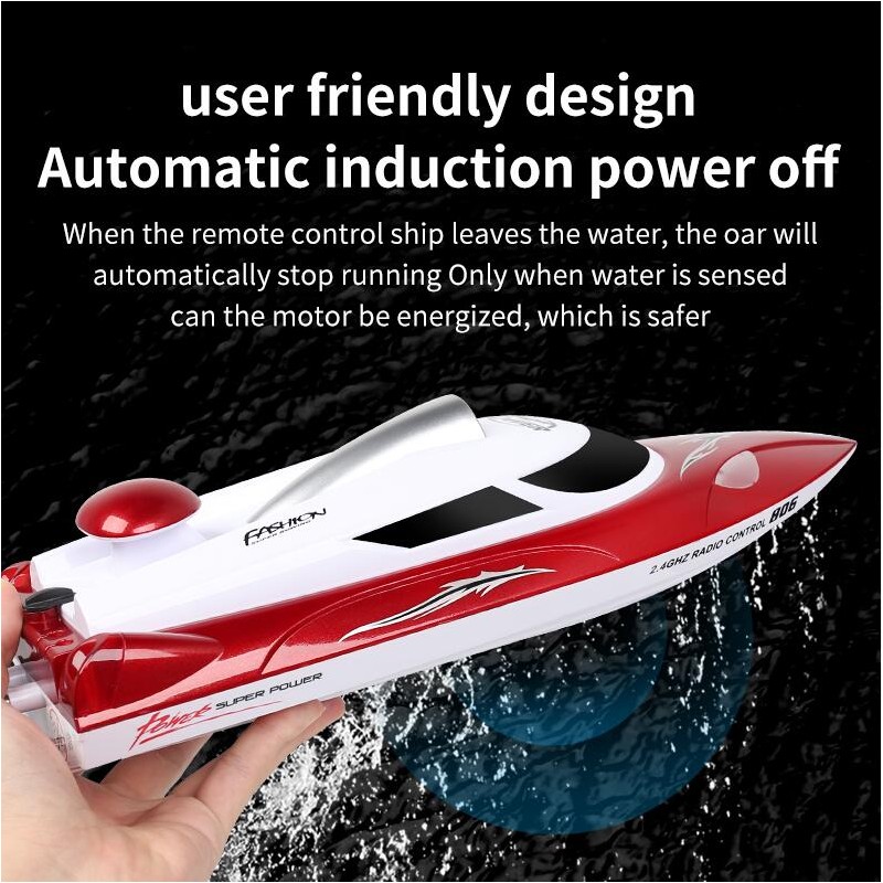 HONGXUNJIE HJ806 2.4Ghz RC Boat High Speed 35KM/H