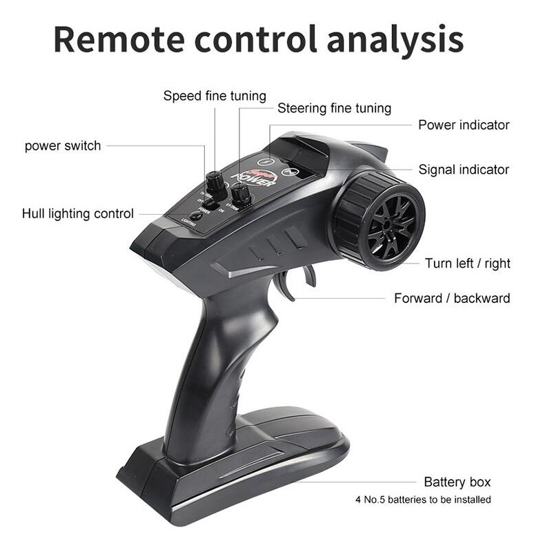 HONGXUNJIE HJ810 HJ810B Racing Boat, High speed Racing RC Boat