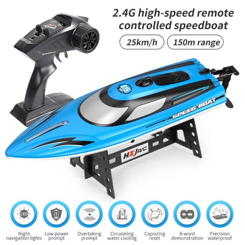 HONGXUNJIE HJ815 2.4Ghz High Speed Remote control Speedboat For Beginners