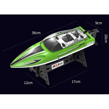 HONGXUNJIE HJ813 2.4Ghz High Speed Racing RC Boat